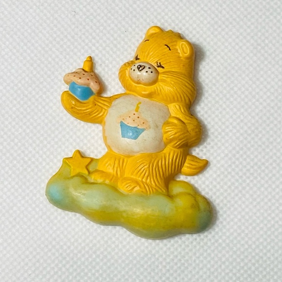 Kitchen | Vintage Care Bears With Cupcake Birthday Magnet | Poshmark